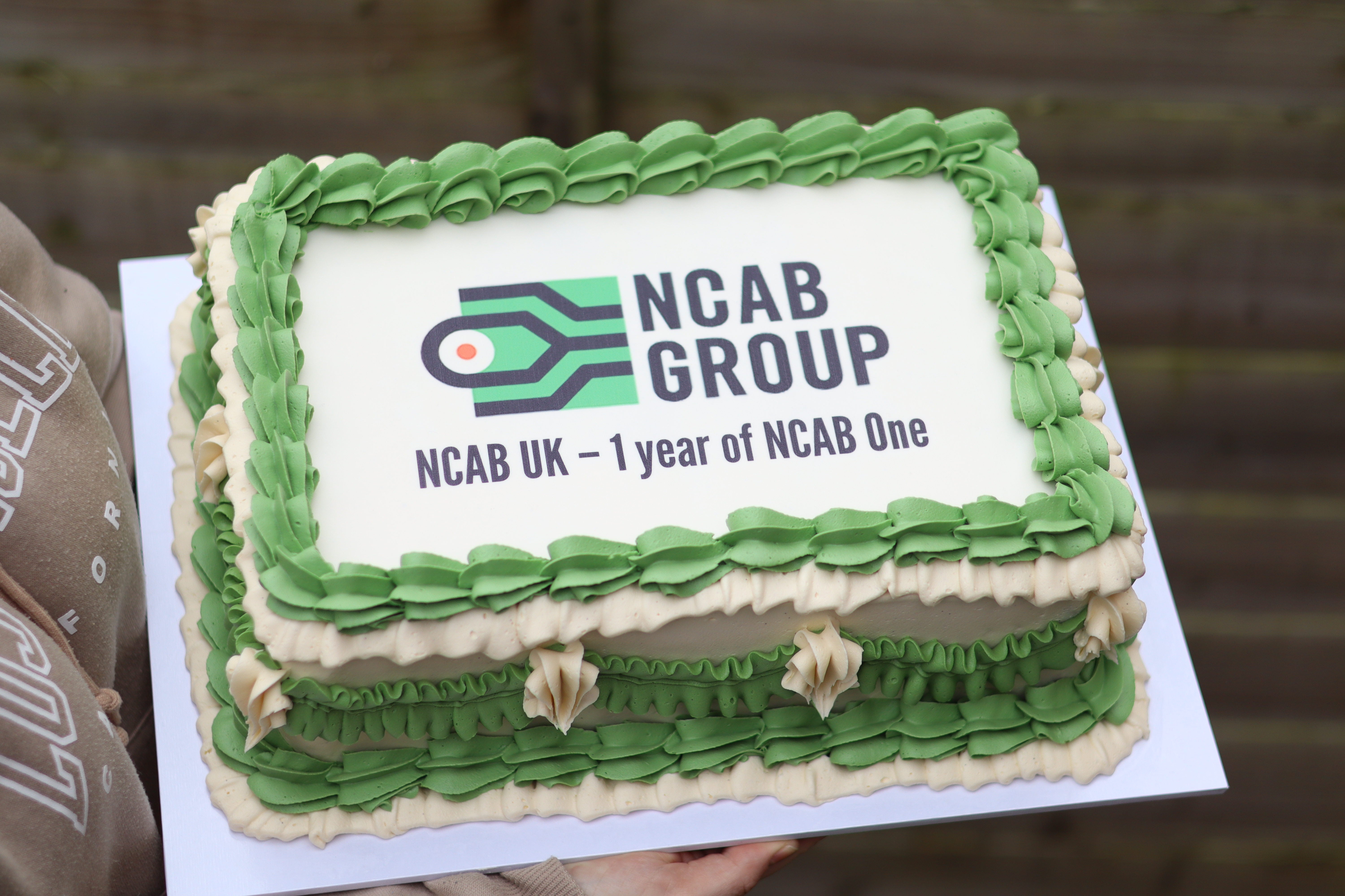 Branded Sheet Cake | The Tray Bake