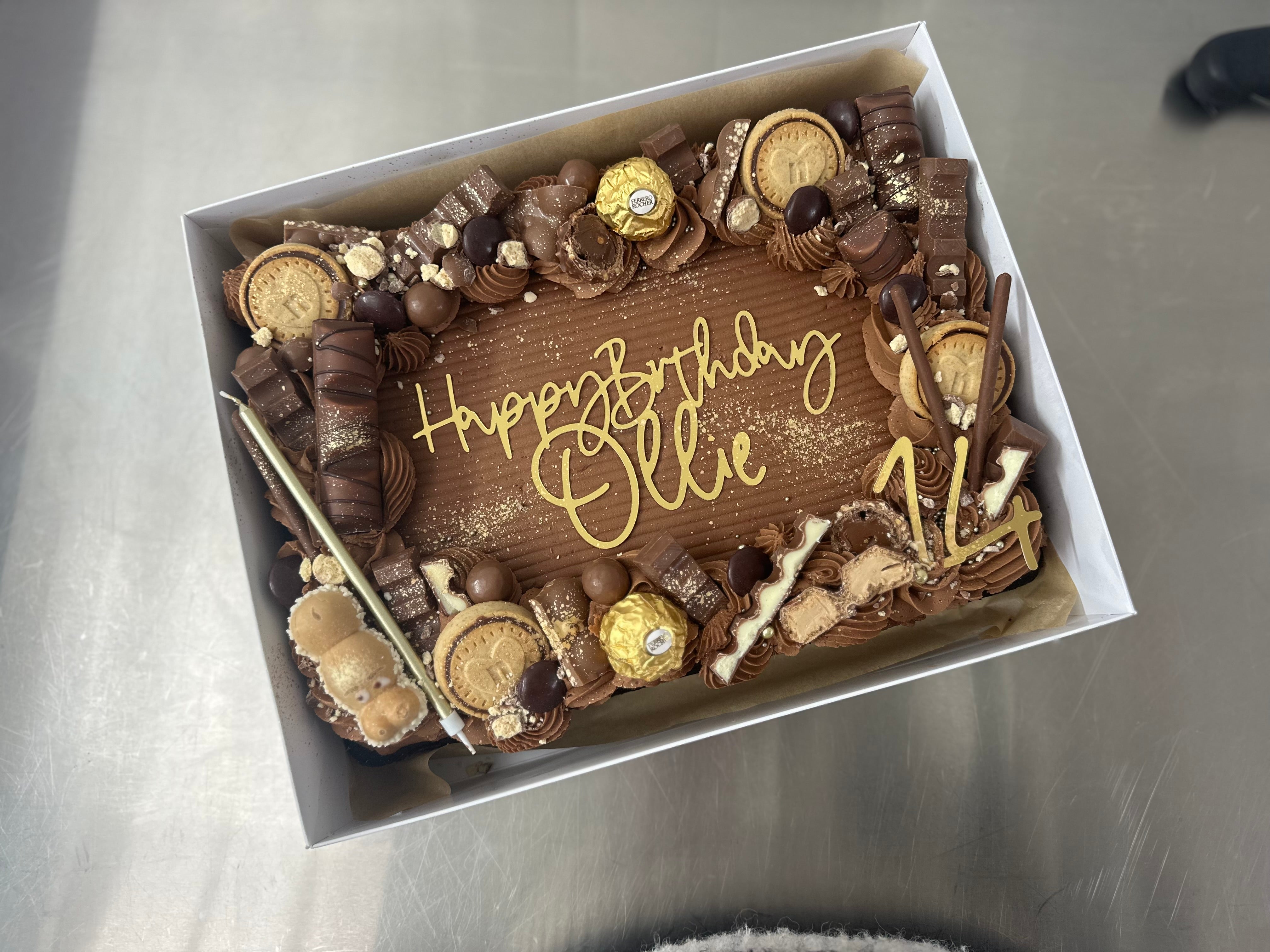Chocolate Overload Sheet Cake | The Tray Bake